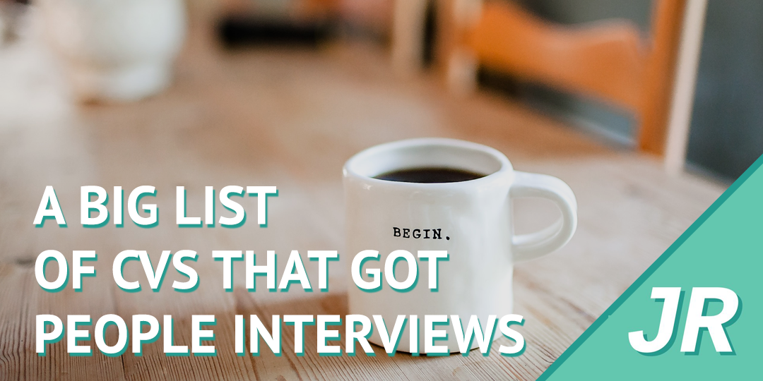 Just A Massive Long List Of Journalism CVs That Actually Worked ...