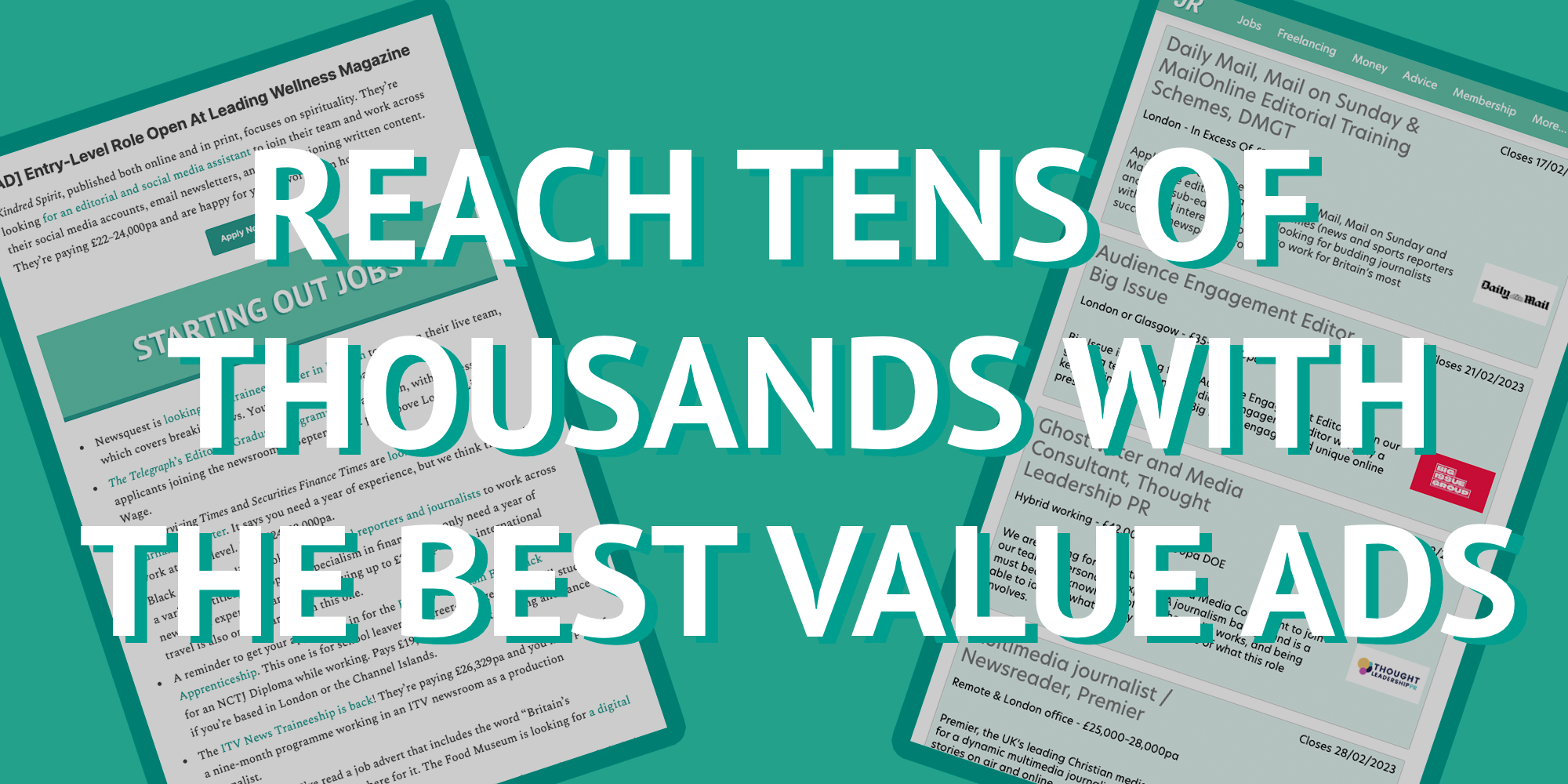 How To Advertise A Journalism Job On Journo Resources For Just £65